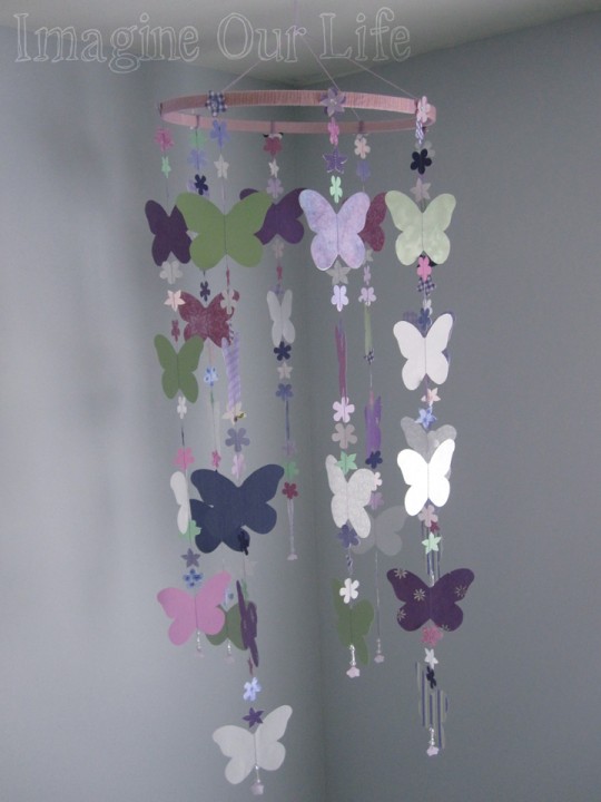 Sewn Paper Mobile Tutorial | Imagine Our Life