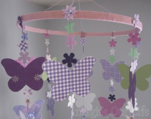 Sewn Paper Mobile Tutorial | Imagine Our Life