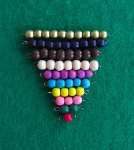 DIY Montessori Math Beads | Imagine Our Life