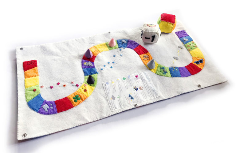 Showers or Flowers Felt Board Game | Imagine Our Life